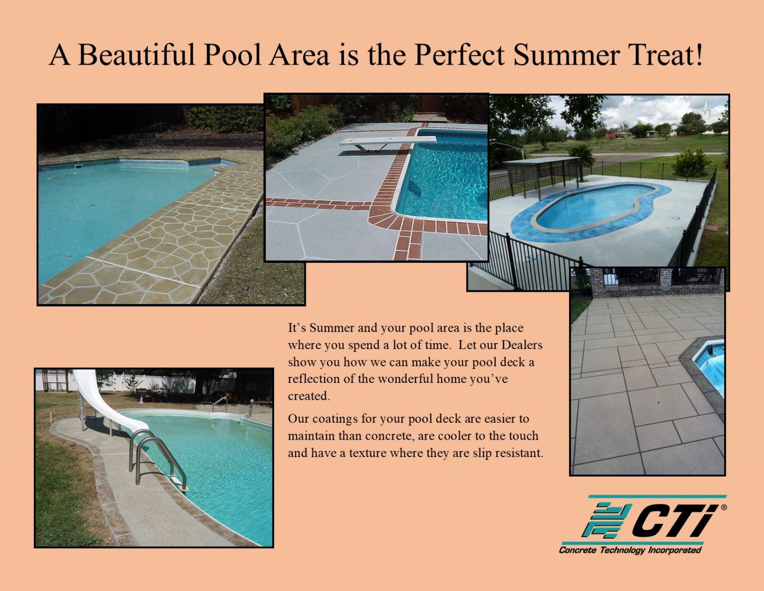 Pool Decks! | FlyCTi - Concrete Technology
